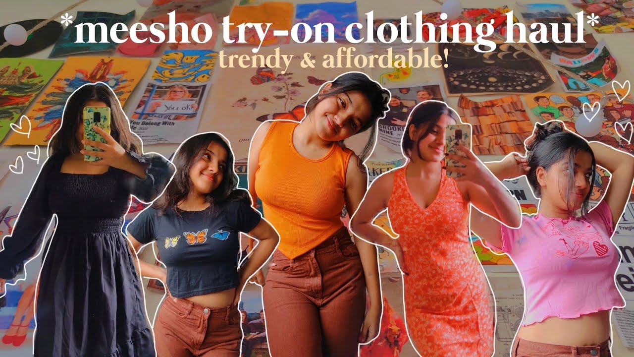 Cute & Affordable Meesho clothing *trendy + pinterest* | Meesho *under ...