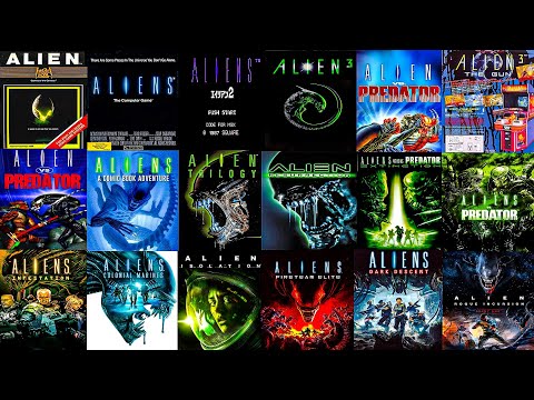 The Evolution of ALIEN Games (1982-2025)