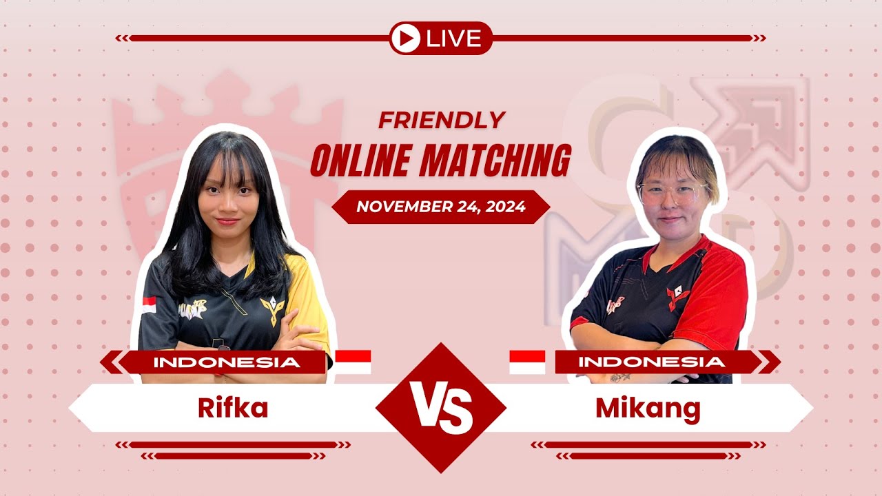 RIFKA (ID) vs. MIKANG (ID) - Friendly Online Matching | PUMP IT UP ...