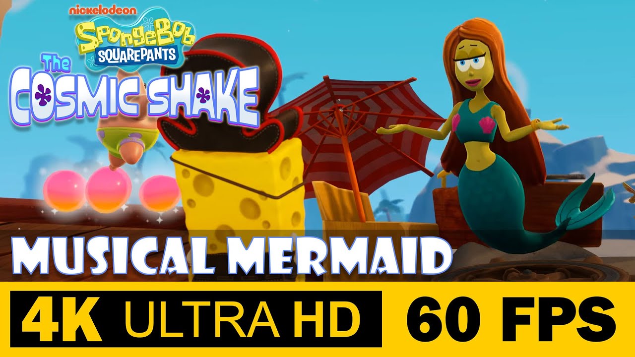 Musical Mermaid | SpongeBob SquarePants: The Cosmic Shake | Walkthrough ...