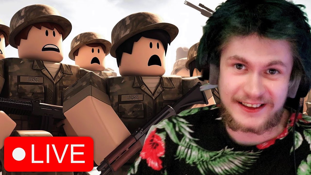 RAIDING ROBLOX ARMY GAMES WITH VIEWERS!!! - YouTube