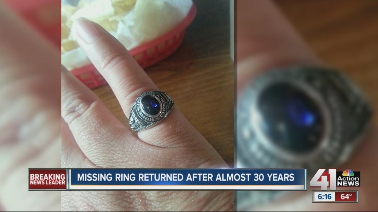 Missing class ring found - YouTube
