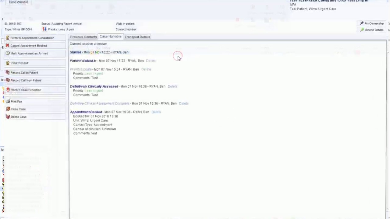 SystmOne GP OOH: How to mark a Patient as Arrived - YouTube