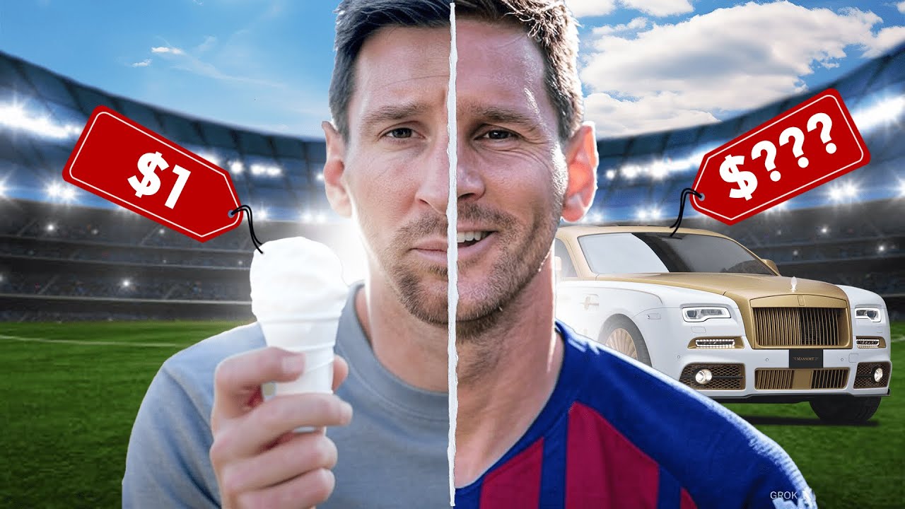 $1 vs $10,000,000 Things Football Players Bought - YouTube