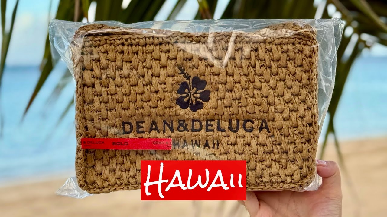 【Hawaii】DEAN & DELUCA カカアコ店 限定バッグ！ - YouTube