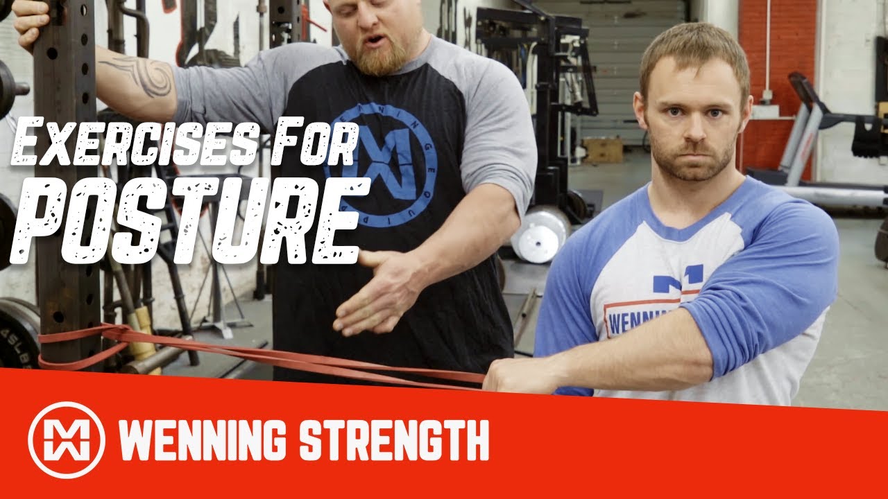 Use These Back Exercises for Great Posture with Matt Wenning - YouTube