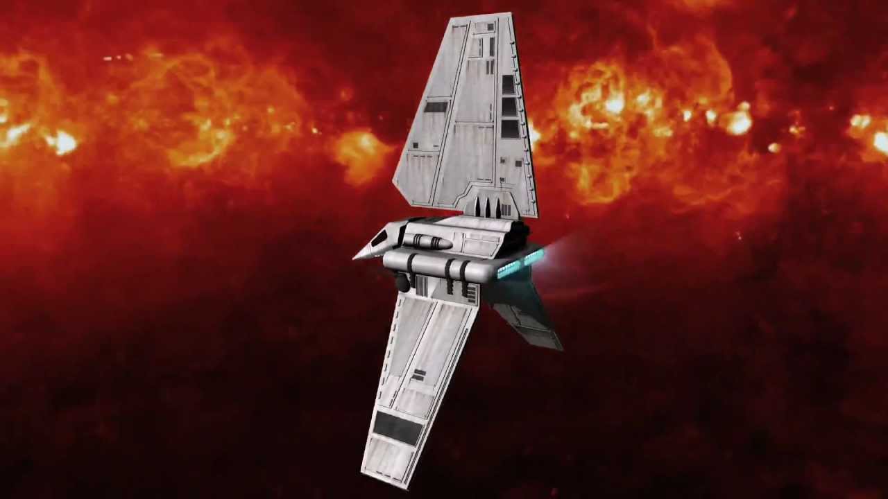 STAR WARS LAMBDA SHUTTLE - YouTube