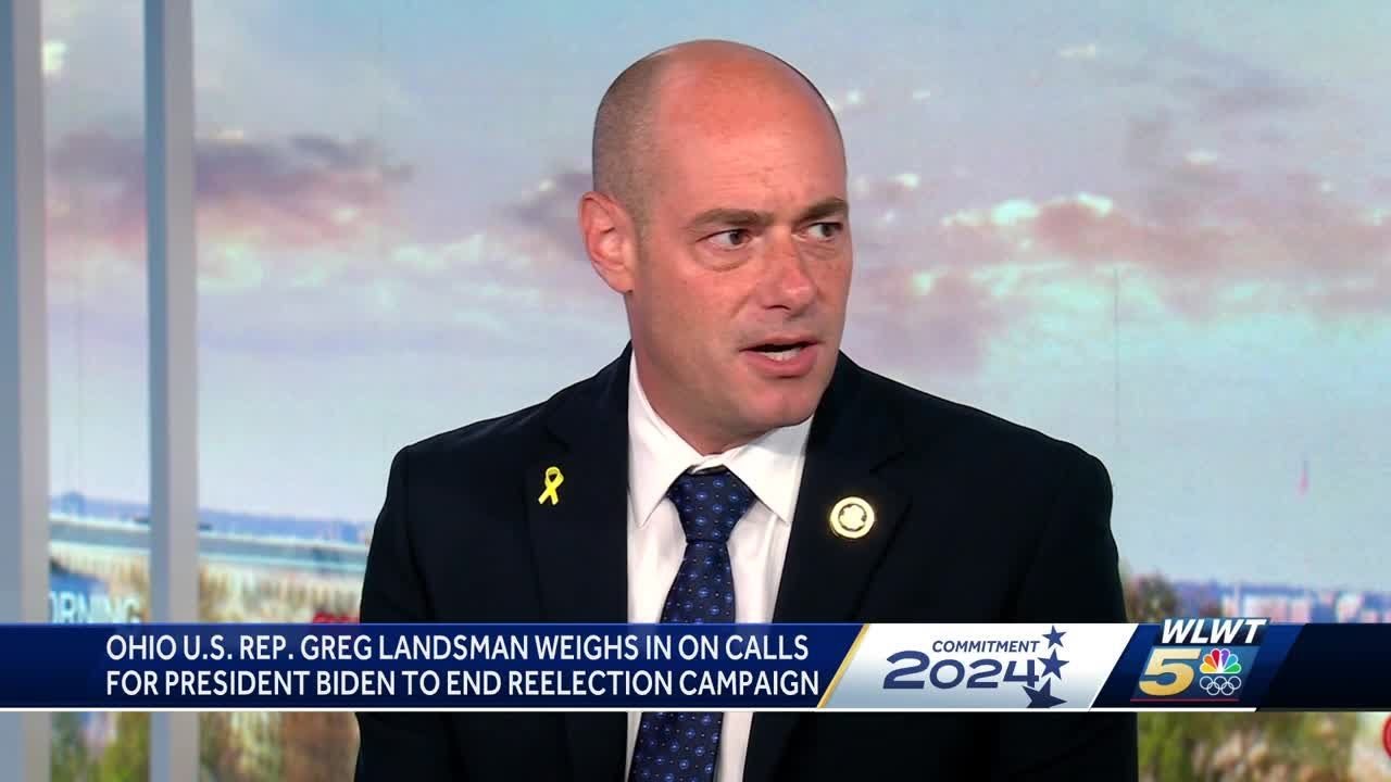 Ohio U.S. Rep. Greg Landsman weighs in on calls for Biden to bow out of ...