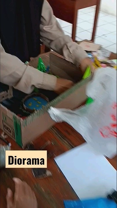 Diorama #diorama #diy #pembelajaran #kurikulummerdeka - YouTube