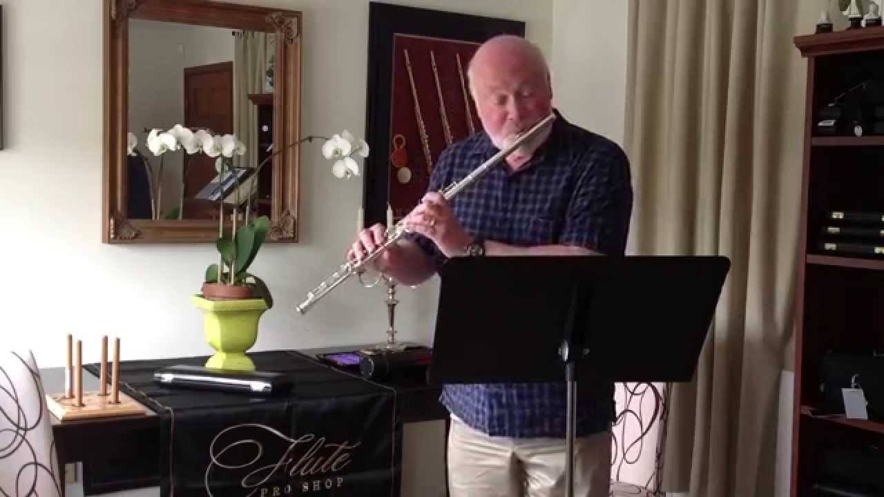 Flute Pro Shop Long Tones of the month by David Cramer - YouTube