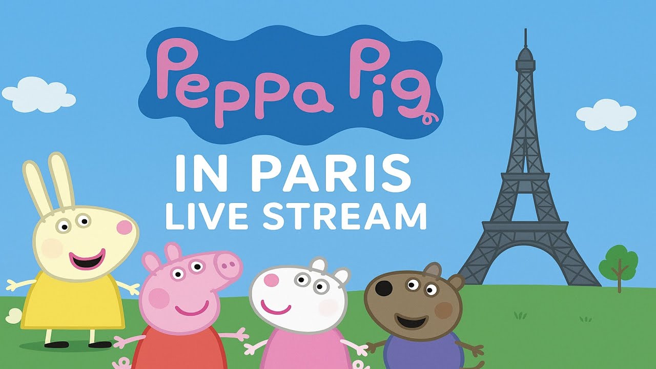 Peppa Pig & Friends in Paris | Full Gameplay for Kids - YouTube