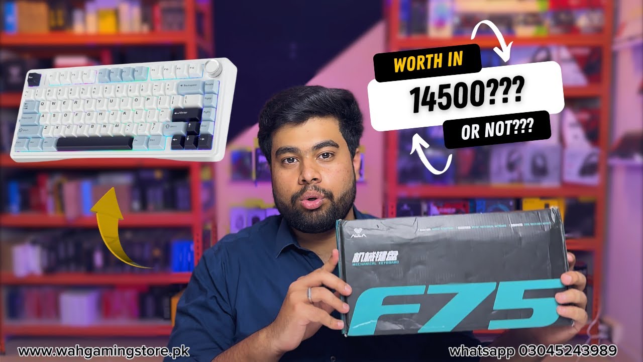 Aula F75 Quick Review Tri Mode Compact Gaming Keyboard | Quick Review ...