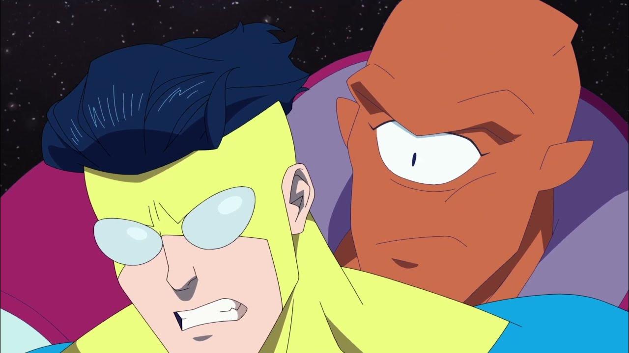 Allen The Alien All Scenes Invincible Season 1 Youtube