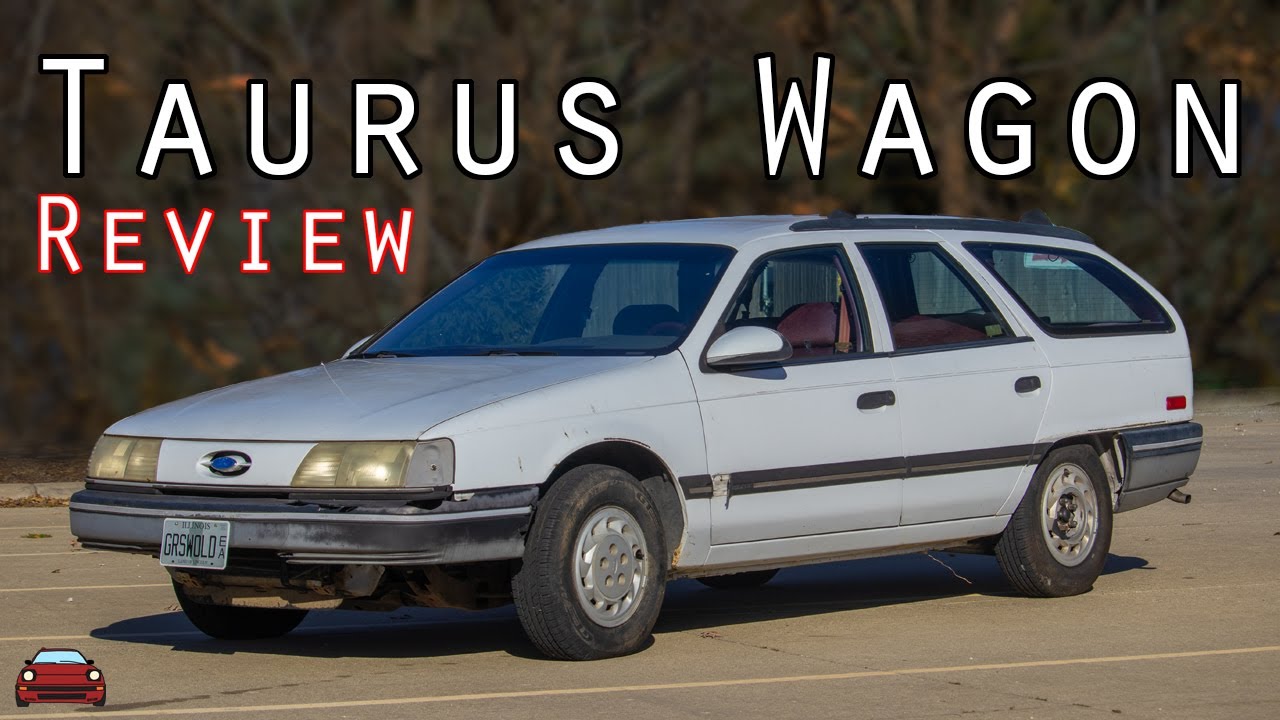 1991 Ford Taurus GL Wagon Review - What The "Family" Car Looked Like In ...
