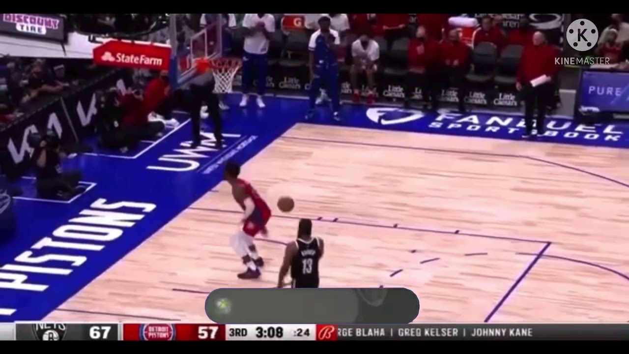 James Harden disconnects controller mid game - YouTube