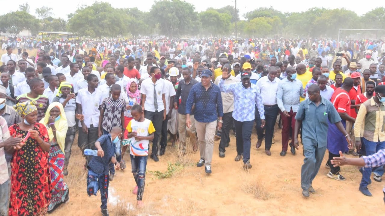 SEE HOW RUTO WAS RECEIVED IN KINANGO, KWALE COUNTY TODAY!!! - YouTube