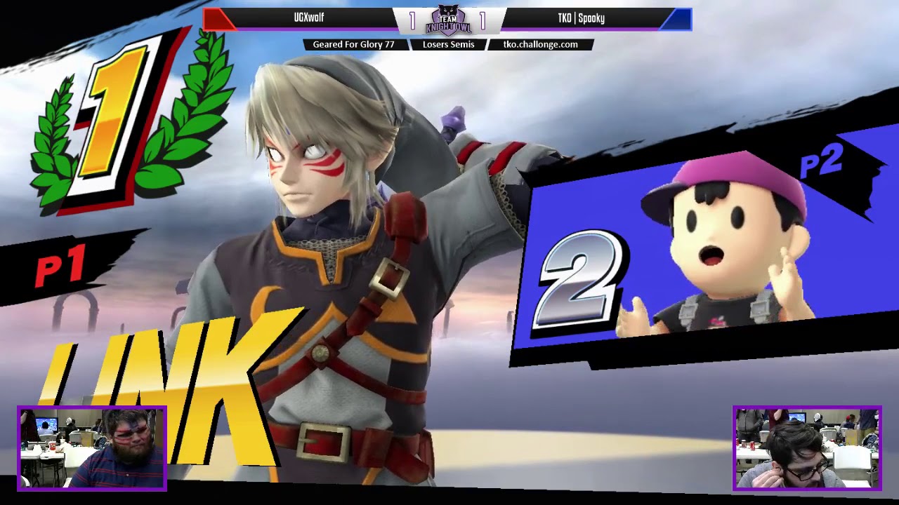 GFG 77 - UGXwolf (Link) vs. TKO | Spooky (Ness, Corrin) - Losers Top 8 ...