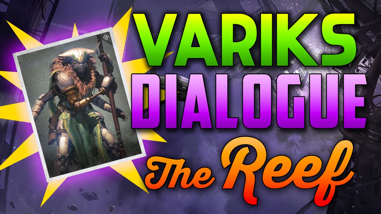 Destiny: All VARIKS THE LOYAL'S DIALOGUE! - YouTube