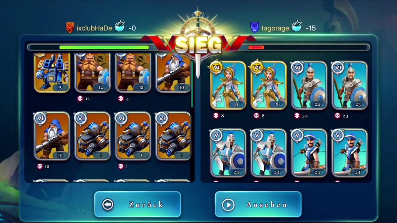 Art Of Conquest Dwarf Fight Review vs Human 80k Might. - YouTube