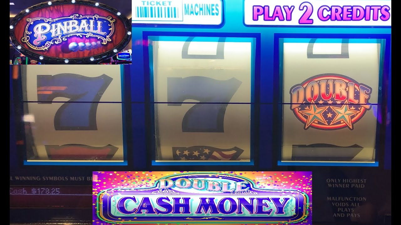 TRIPLE DOUBLE STARS + DOUBLE CASH MONEY + PINBALL SLOT PLAY! OLD SCHOOL ...