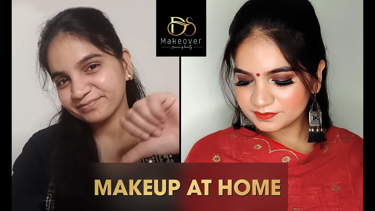 Simple Makeup Tutorial || Step by Step for beginner || DS MAKEOVER ...