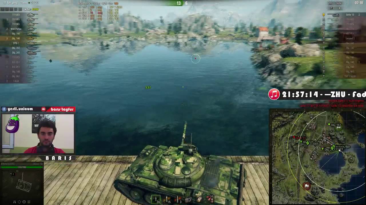 World of Tanks || Aimbot Detected - Hacker Player - YouTube