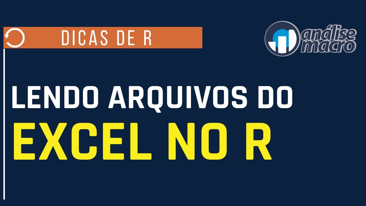 Lendo arquivos Excel no R | pacote readxl - YouTube