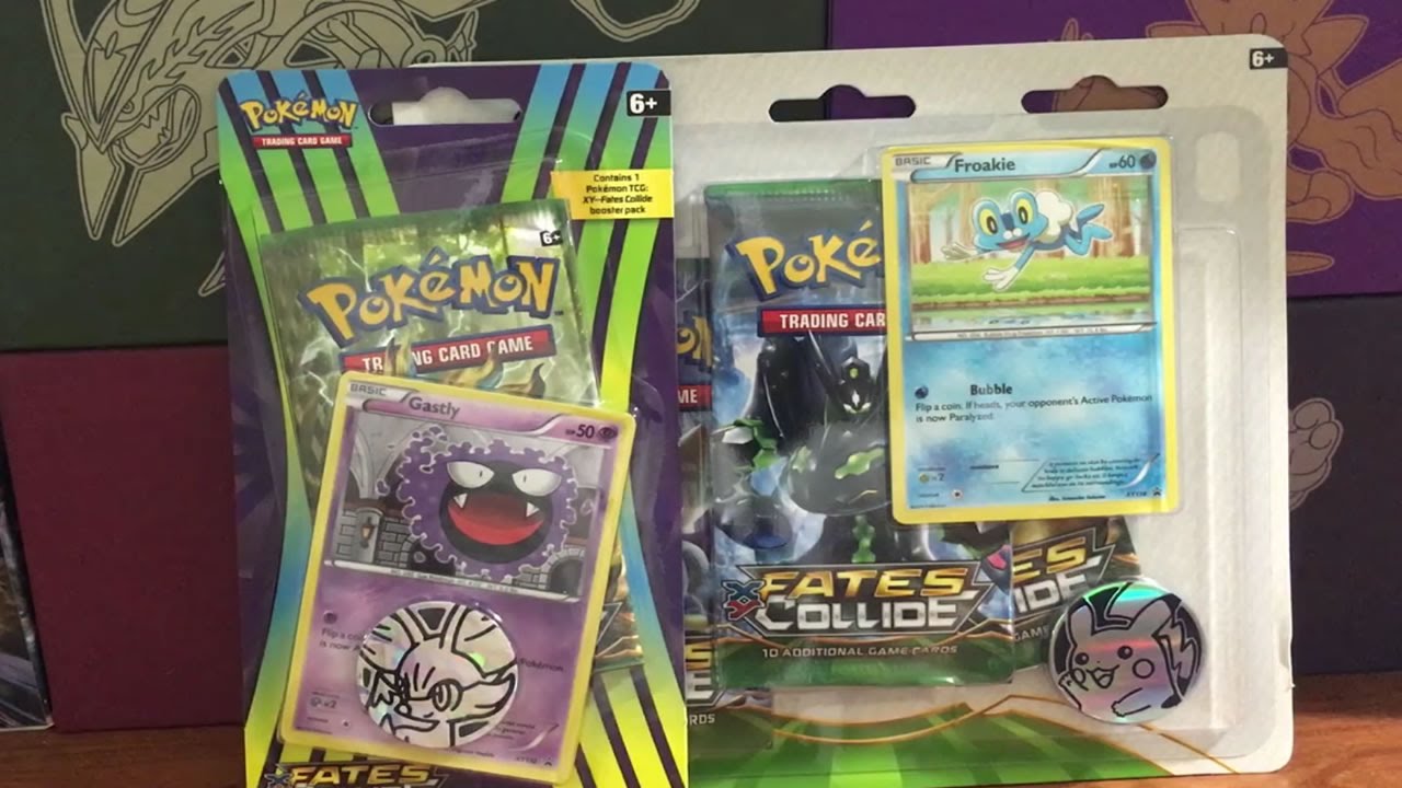 Opening More Pokemon Fates Collide Blister Packs - YouTube