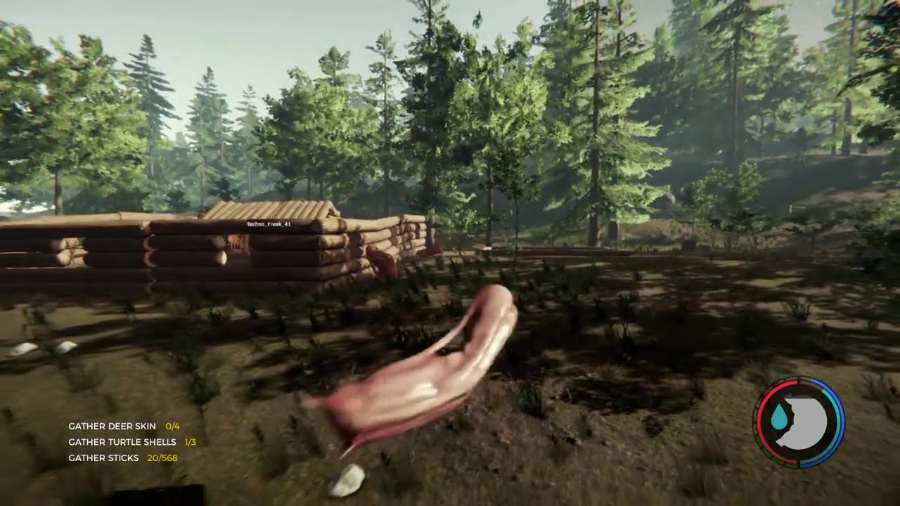 Worm Monster Penetration - The Forest - YouTube