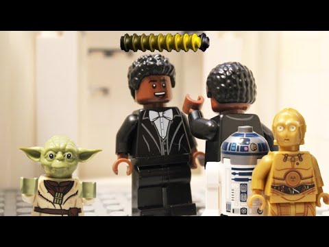 Will Smith Slaps Chris Rock in LEGO Star Wars - YouTube