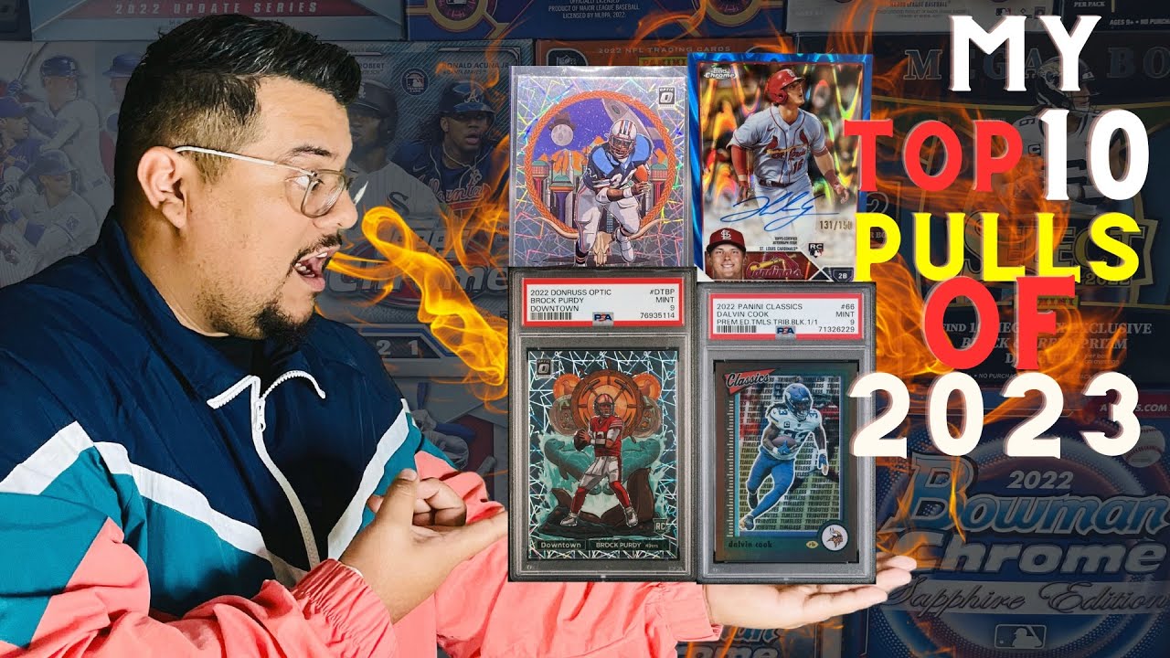 The 10 most INSANE pulls on MY CHANNEL. Top 10 Sports Cards pulled ...