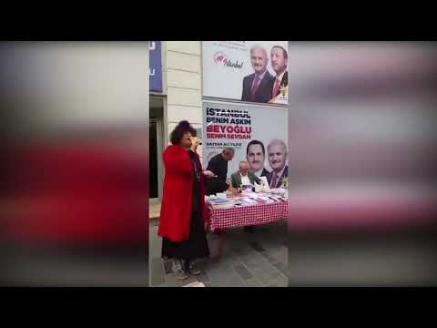 AKP seçim standında “AKP değil, AK Parti” uyarısı!