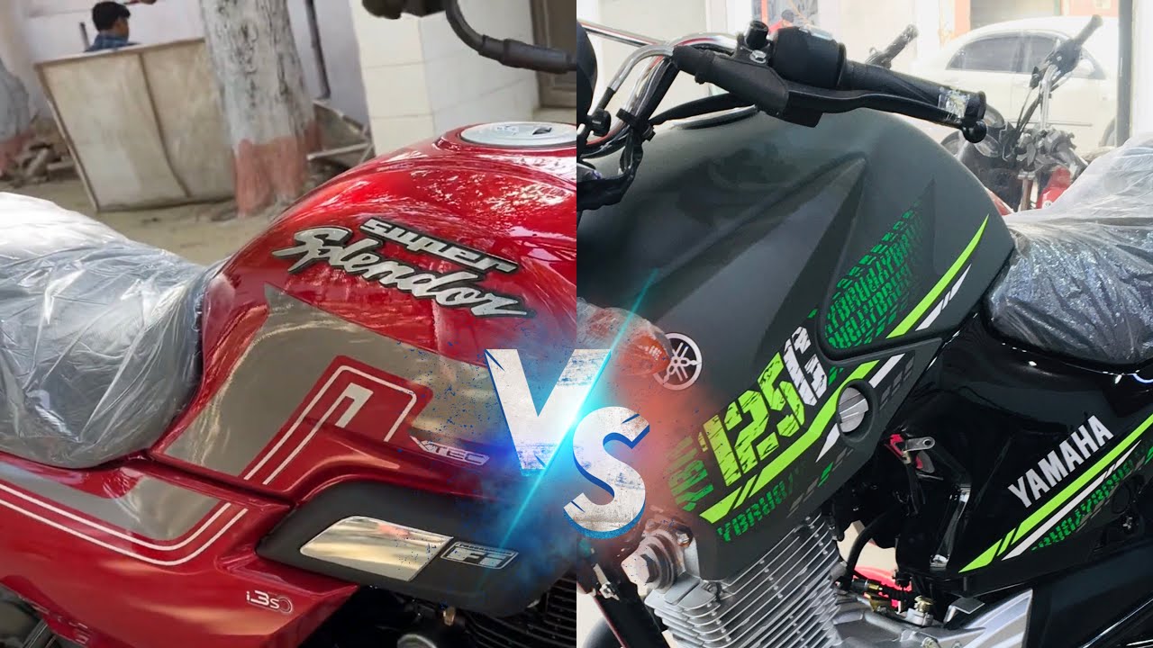 Hero Super Splendor Xtec Vs Yamaha YBR G!! PAKISTANI BIKES VS INDIAN ...