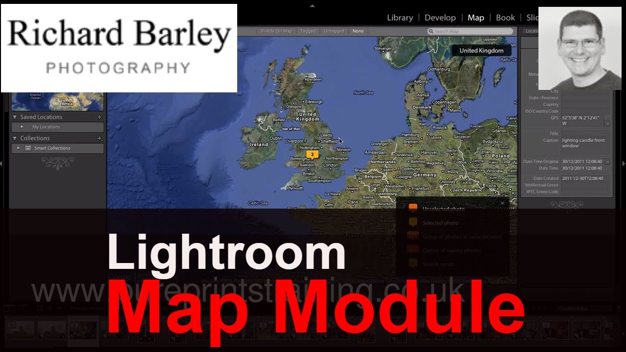 Adobe Lightroom Map Module Tutorial - YouTube