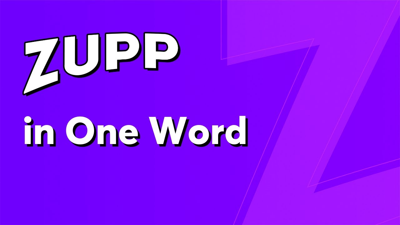 One Word to describe Zupp's Culture... - YouTube