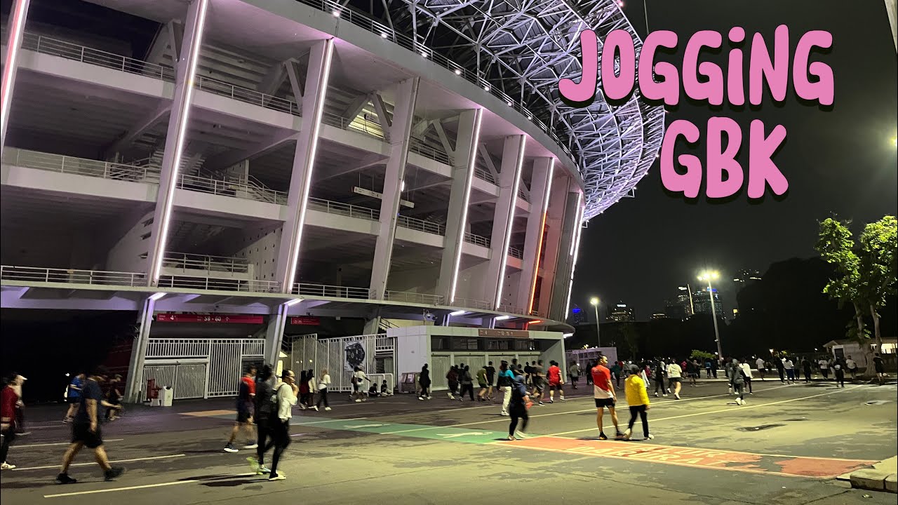 Live Jogging di area GBK - YouTube
