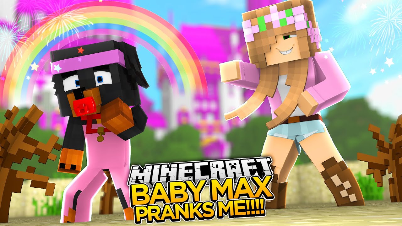 Minecraft - Little Kelly Adventures : BABY MAX PRANKS ME AS BABY LEAH ...
