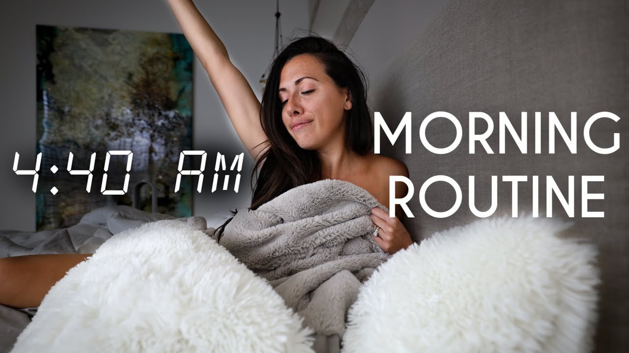 4:40 AM Morning Routine | How to Wake up Early - YouTube