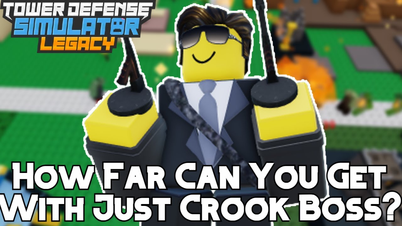 Crook Boss Only How Far Can You Get? [ROBLOX] - YouTube