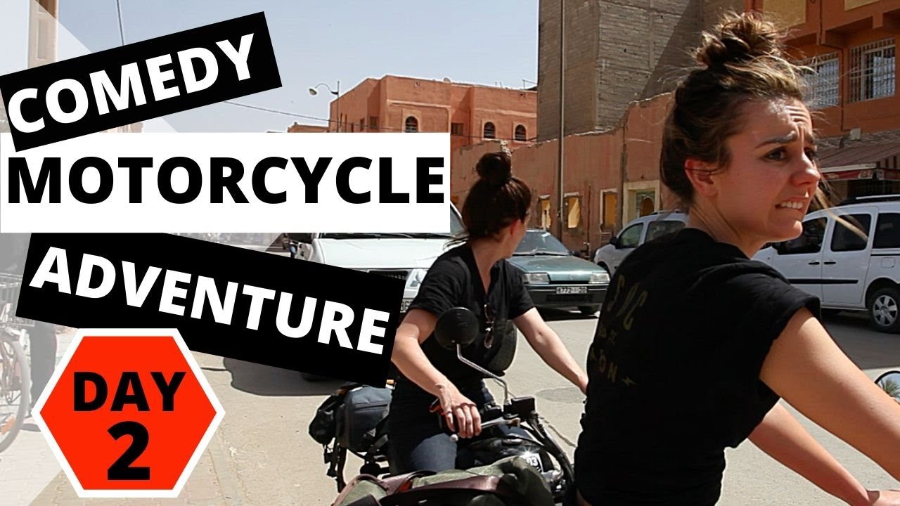 Episode 2 "The Motorcycle Crash" - Comedy Motorcycle Adventure - Monkey ...