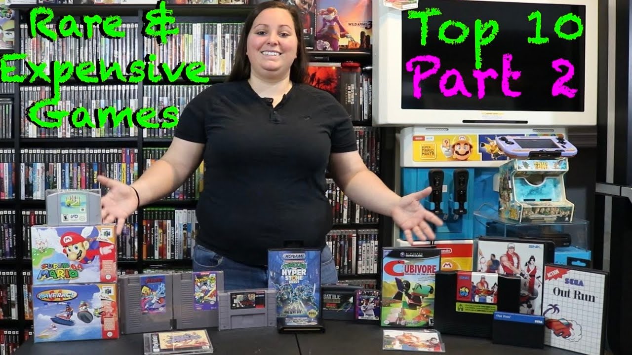 My Top 10 RARE and EXPENSIVE Video Games in the Collection! Part 2 ...