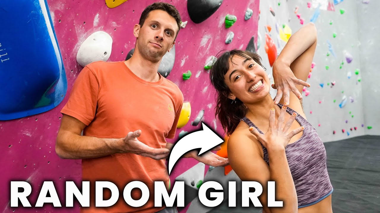 Climbing With This Random Girl? - YouTube