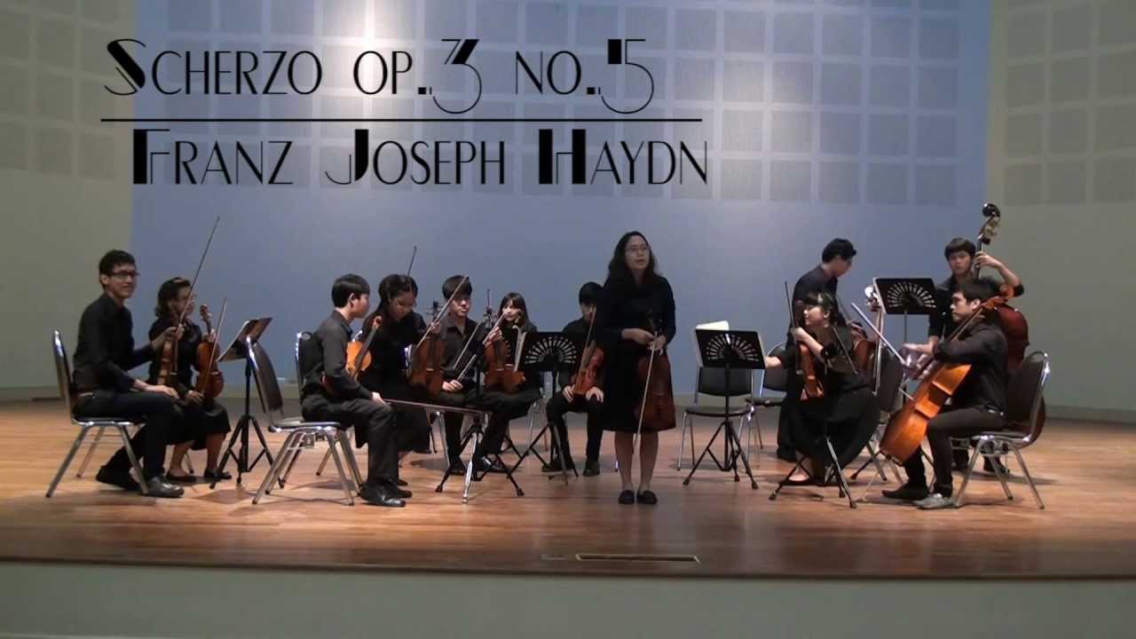 KU STRING 260913 : Scherzo op.3 no.5 - Franz Joseph Haydn - YouTube