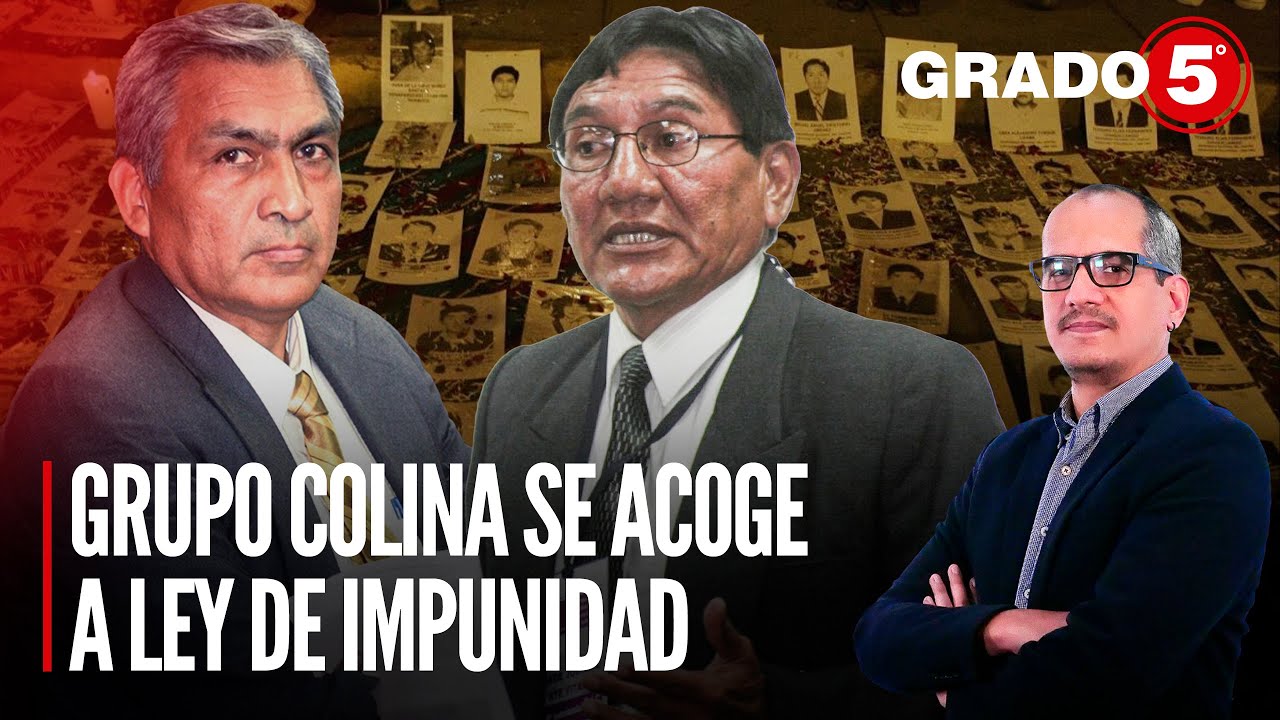 Grupo Colina se acoge a ley de impunidad | Grado 5 con David Gómez ...