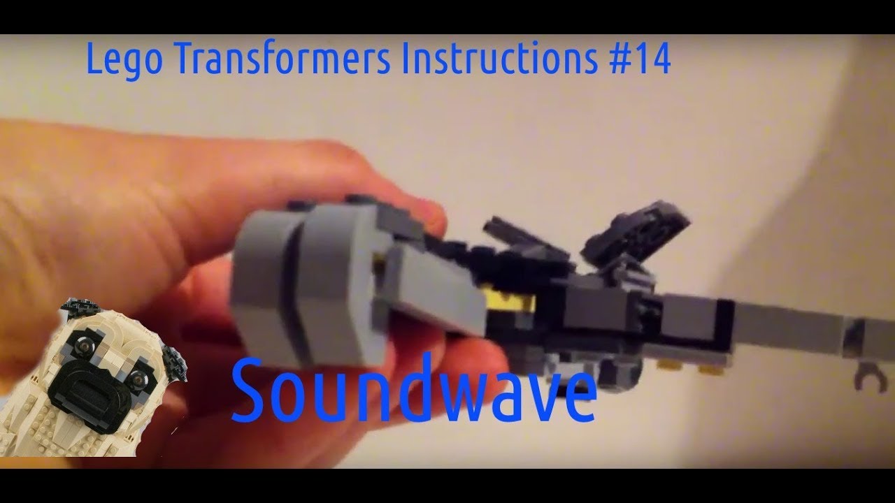 Lego Transformers Instructions #14 Soundwave - YouTube