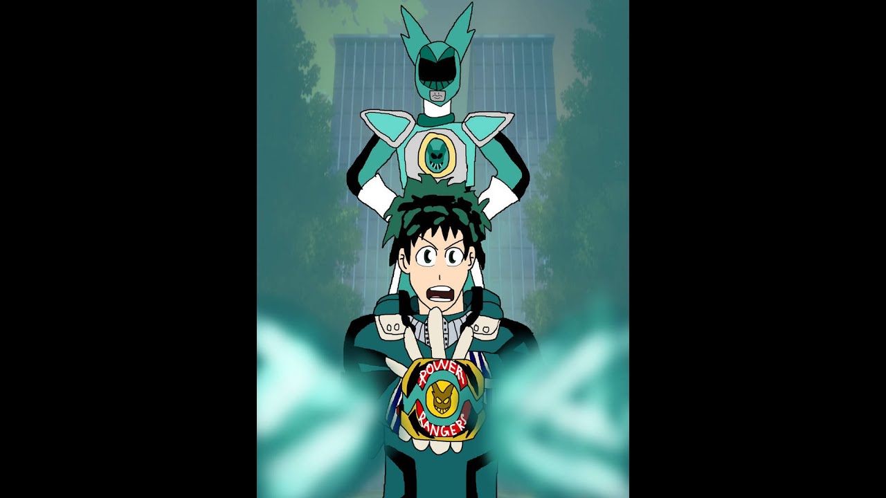 What if deku was a power ranger - YouTube