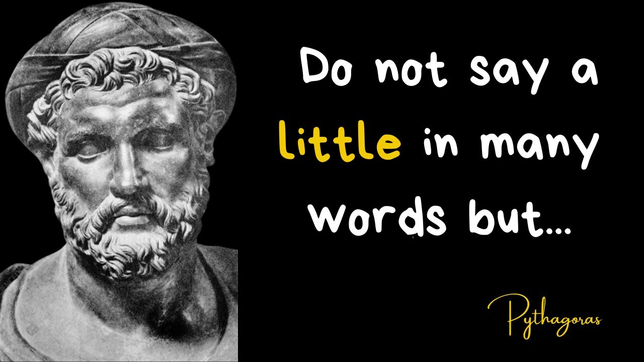 Pythagoras Quotes | The most important thing is to enjoy your life - to ...