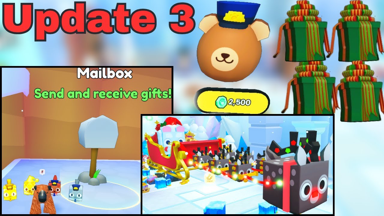 SLEIGH EVENT | MAILBOX | NEW PETS AND EGGS | Roblox Pet Simulator 99 ...