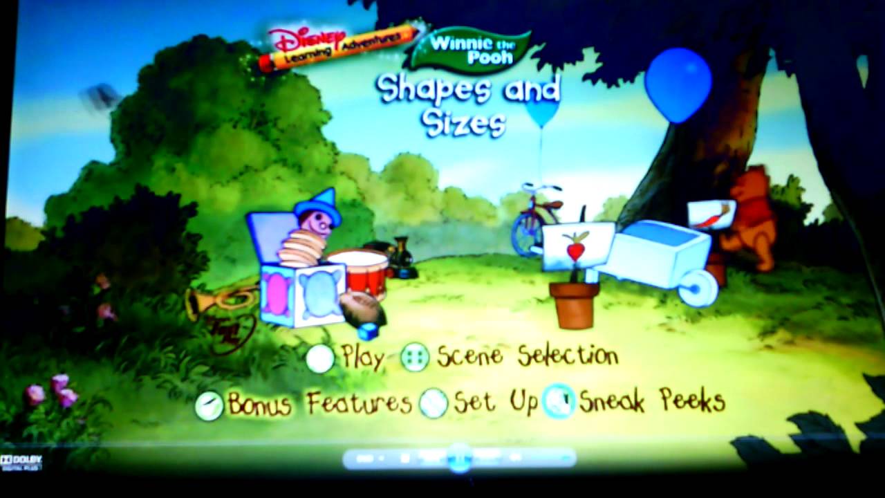 Winnie the Pooh- Shapes and Sizes - YouTube