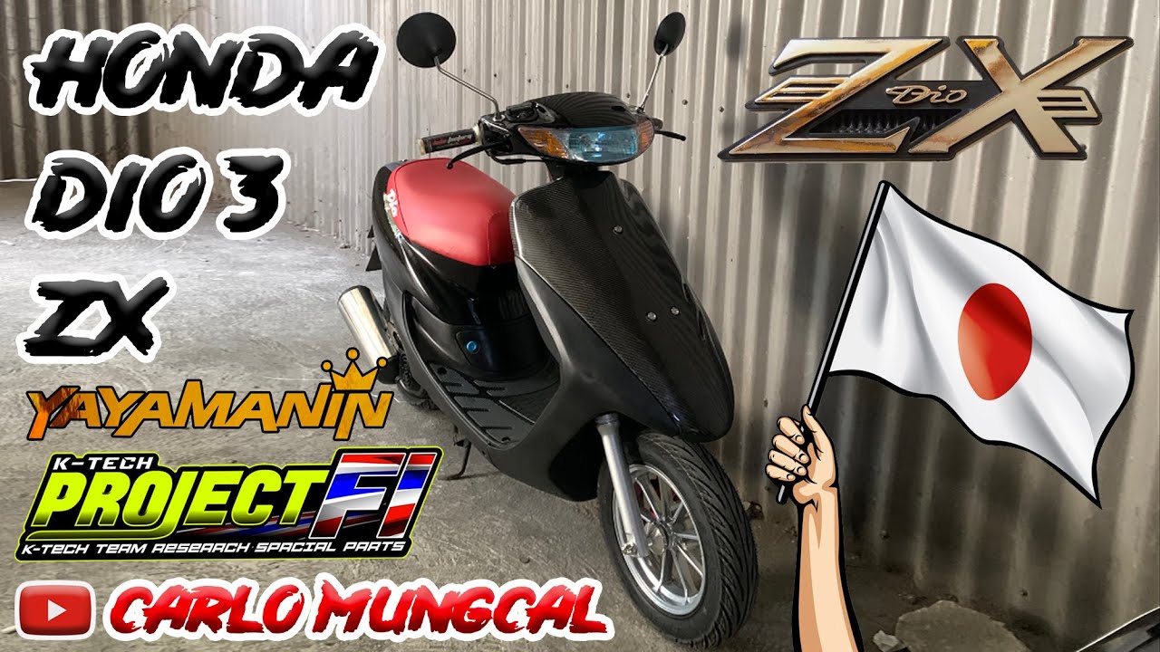 My Honda DIO 3 ZX! - YouTube